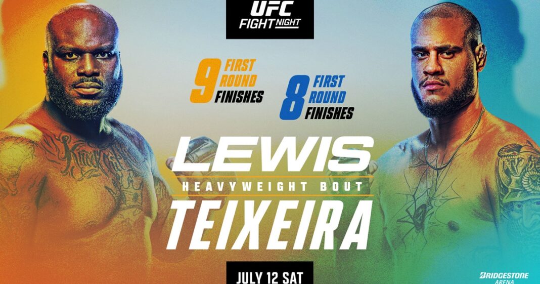 UFC on ESPN 70: Lewis vs Teixeira – karta walk, informacje o transmisji ...