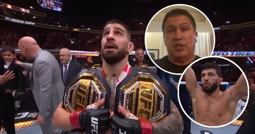 Trener Makhacheva twierdzi, że Tsarukyan sprawi Topurii największe problemy. "Walka na ...