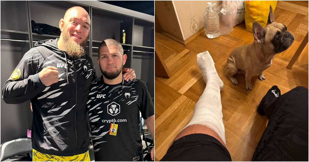 "Chcesz być zawodnikiem UFC?" Valter Walker pokazuje poważną kontuzję ...
