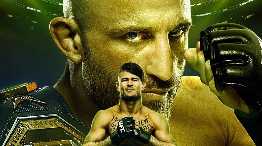 Oficjalny plakat promujący galę UFC 325: Volkanovski vs. Lopes 2 | MMAROCKS